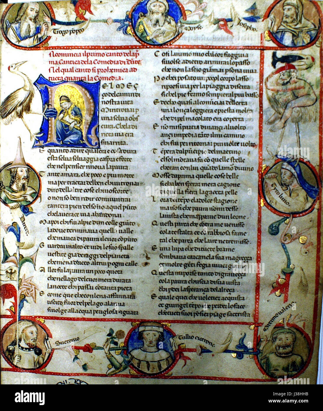 Dante map hi-res stock photography and images - Alamy