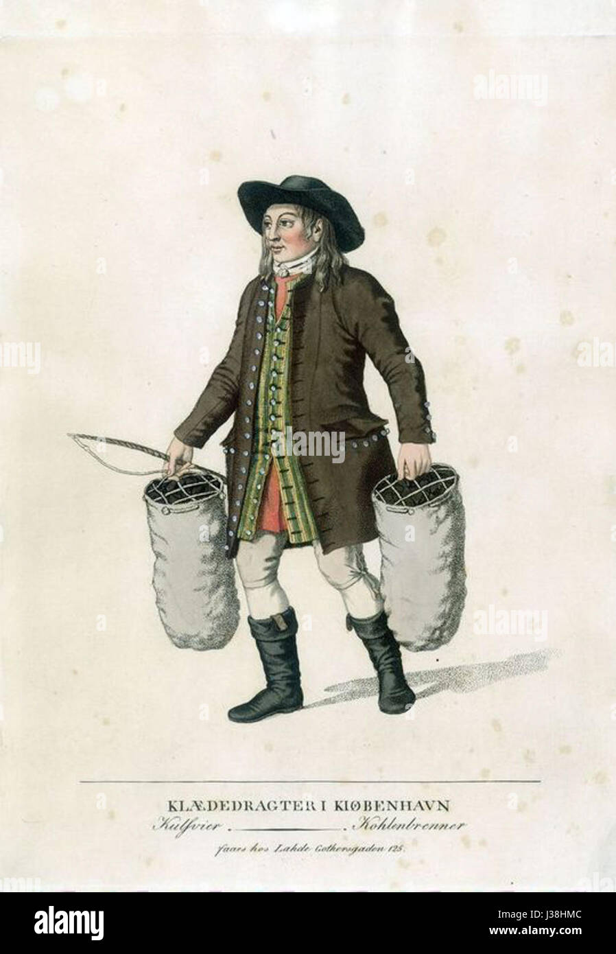 'Collier at Kultorvet' refers to an early 19th-century artwork ...