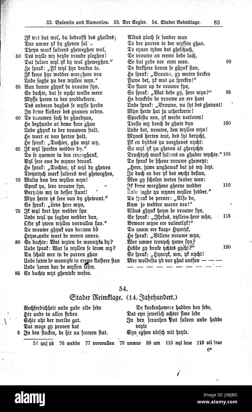 'De mittelniedertdeutsches Lesebuch' is a German reading book from the ...