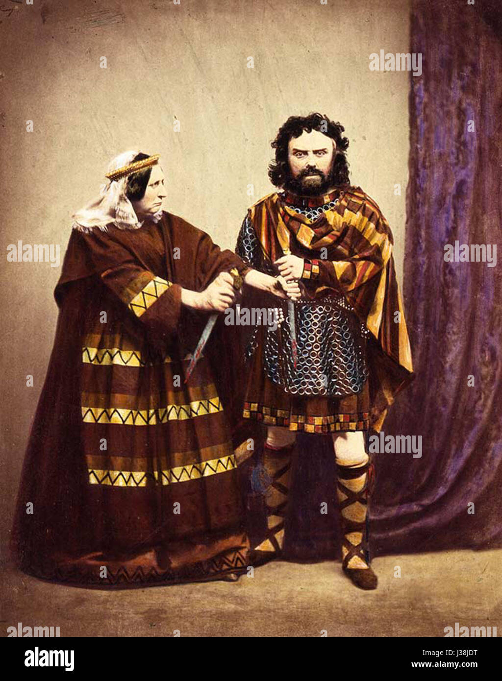 Charles Kean, an English actor, portrayed Macbeth in a production ...