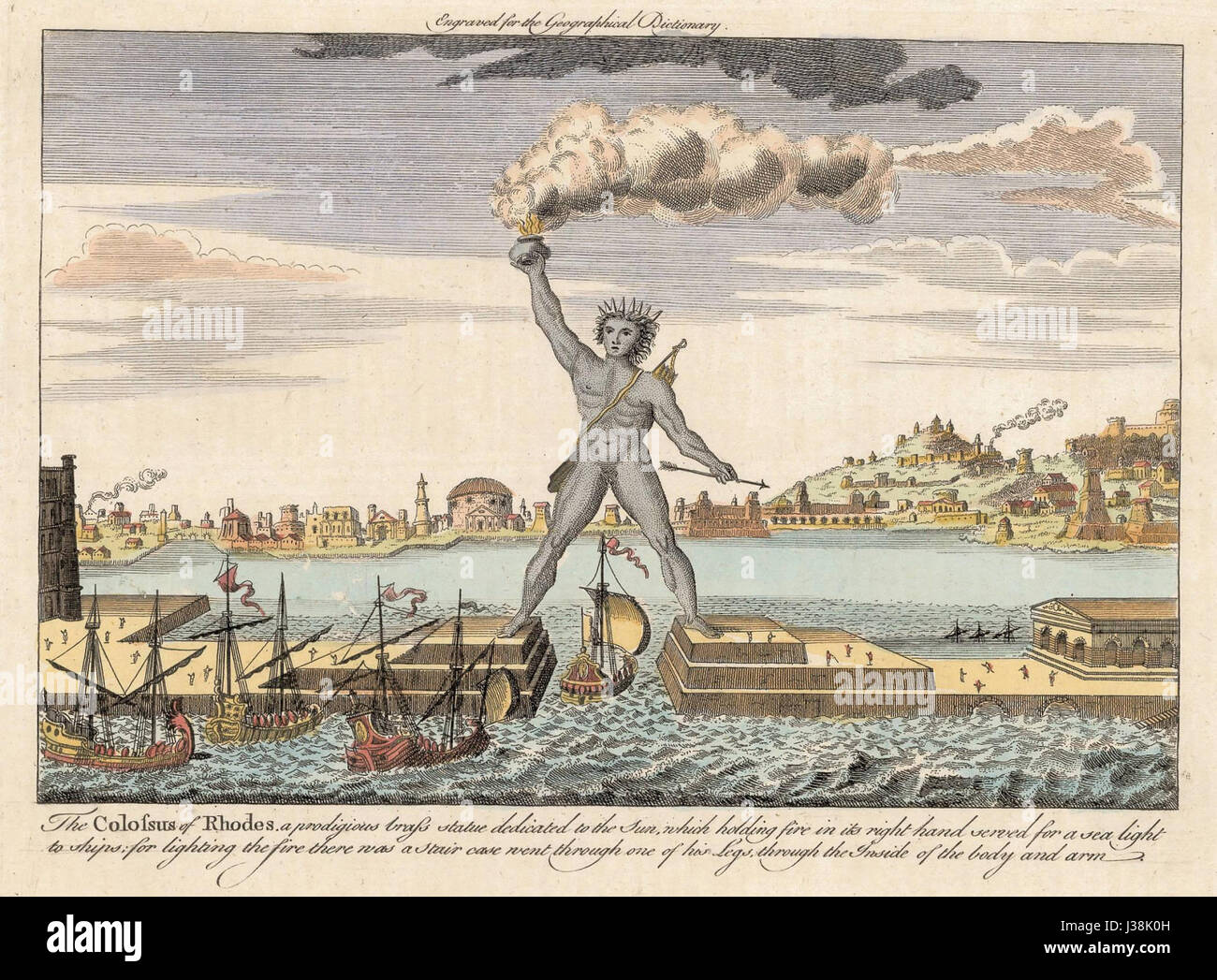 Colossus of rhodes statue hi-res stock photography and images - Alamy