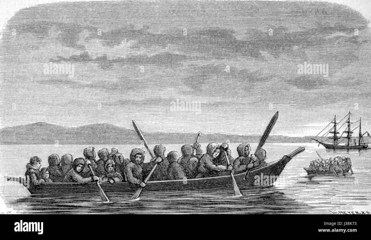 Chukchi boats are traditional vessels used by the Chukchi people of ...