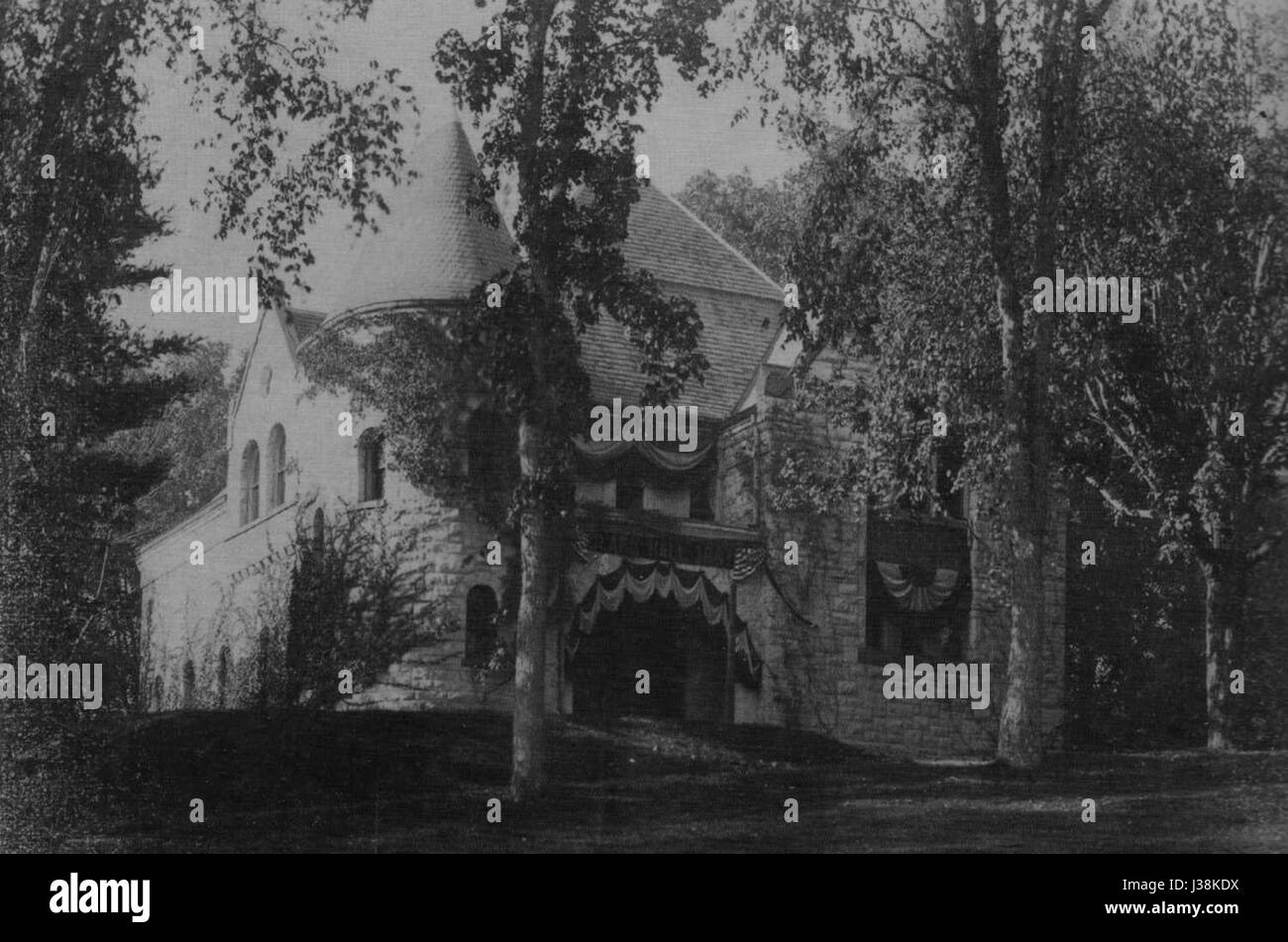 Clark Hall 1882 Stock Photo - Alamy