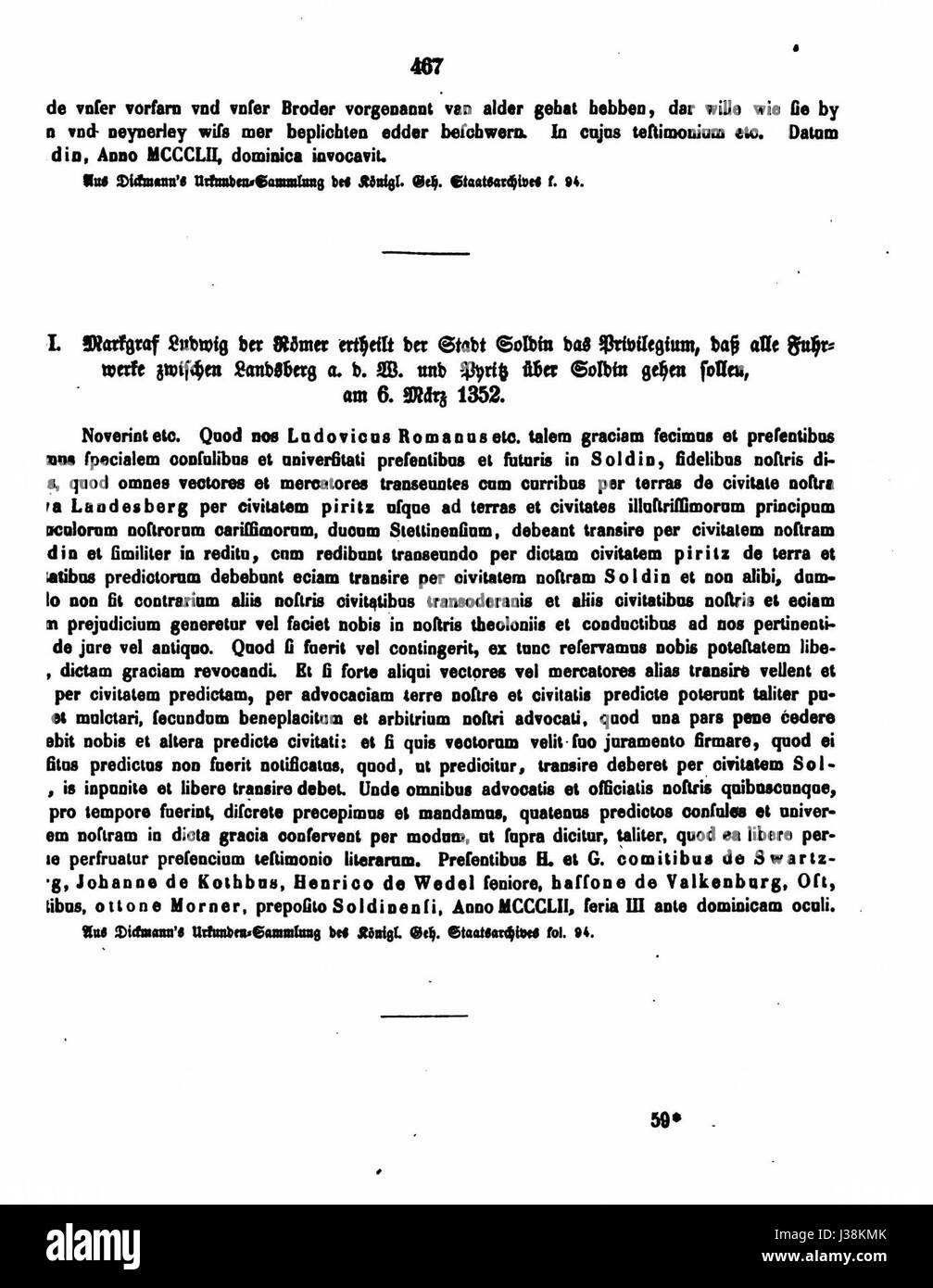 This refers to a specific document or text labeled 'DE CDB 1 18 467', which could be related to ...