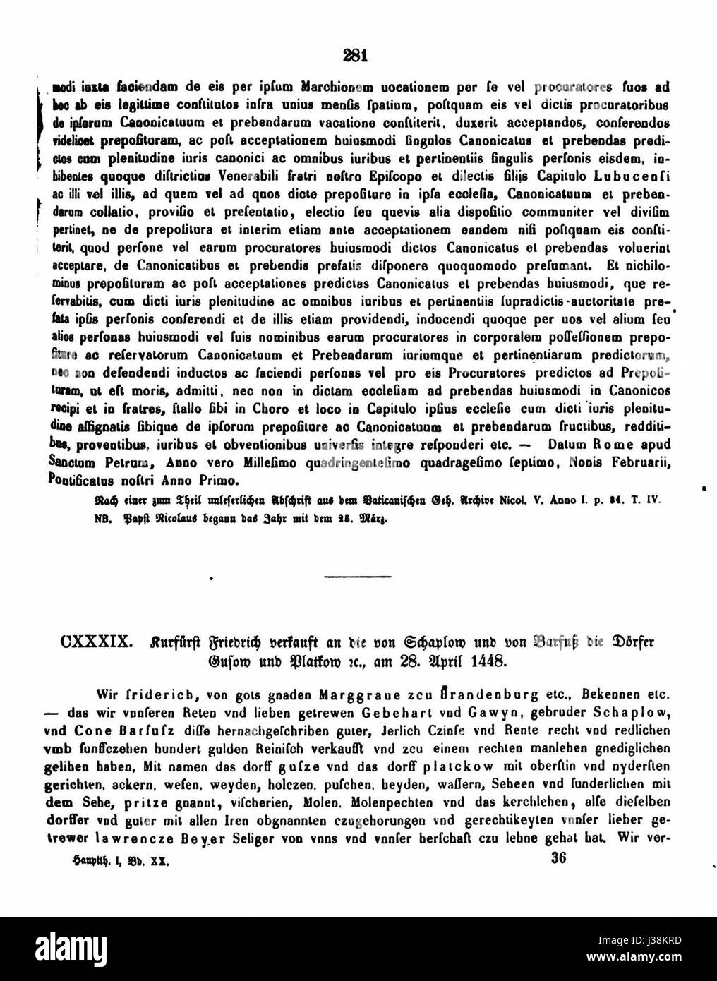 A reference to a document or code 'DE CDB 1 20 281', possibly related to a legal, academic, or ...