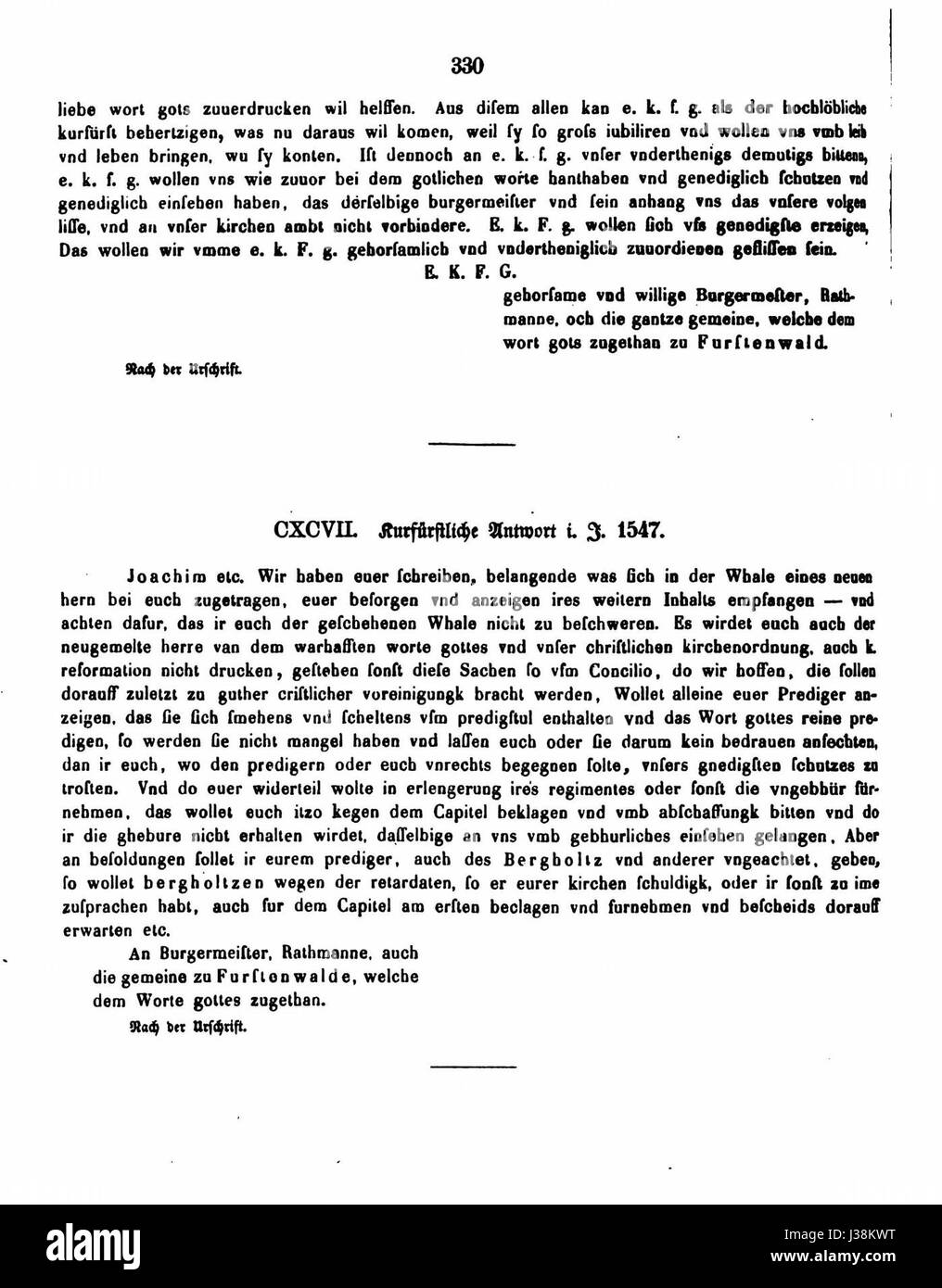 A reference or document titled 'DE CDB 1 20 330,' likely a catalog number or historical record ...