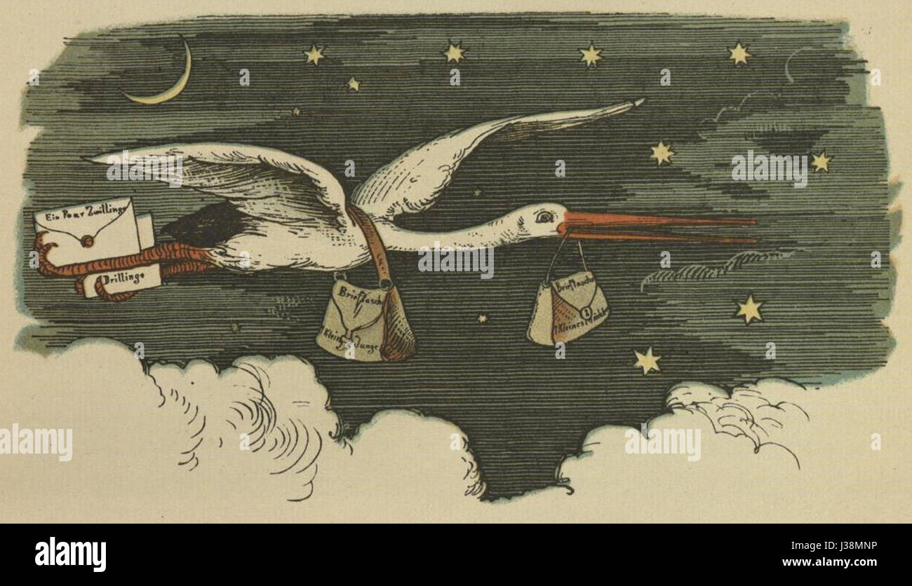 'Das Buch vom Klapperstorch' (The Book of the Stork) is a German ...