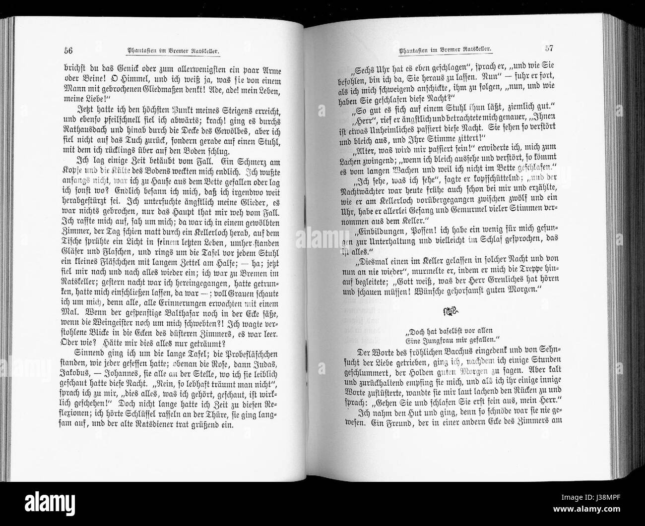 The second volume of works by Wilhelm Hauff, a German writer known for ...