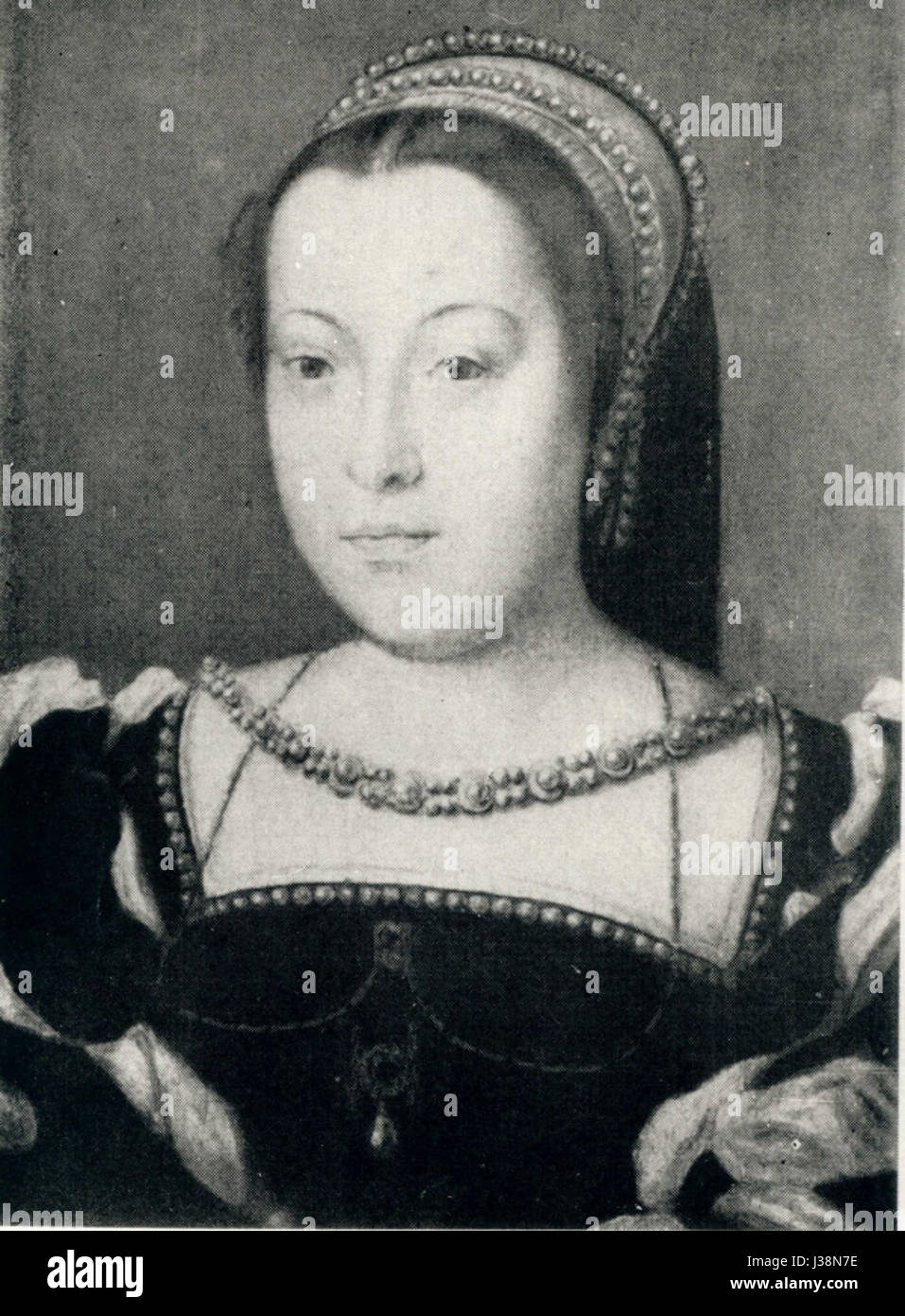 Clouet Portrait of a lady Stock Photo - Alamy