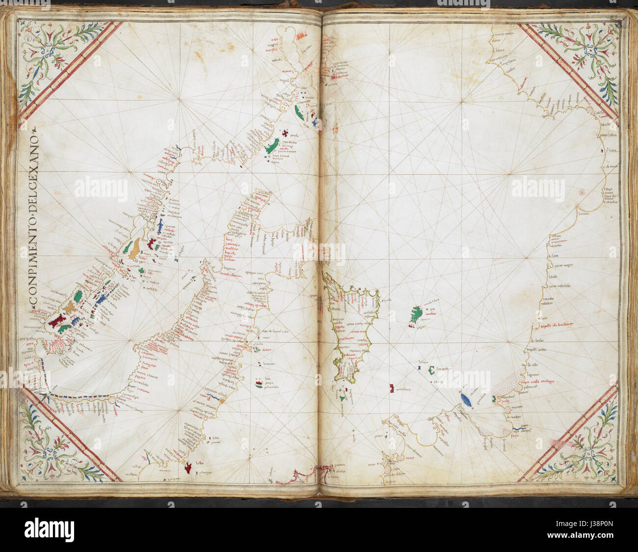 This historical map details the western portion of the Morea ...