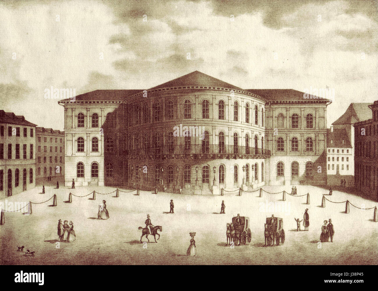 The Moller Bau Theater is an architectural landmark known for its ...