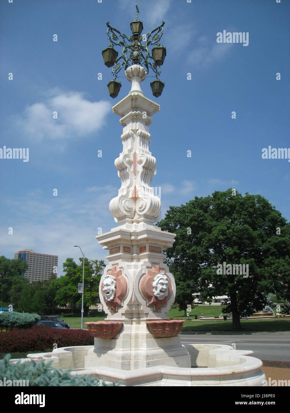 Country Club Plaza, KC MO ornate pillar Stock Photo - Alamy