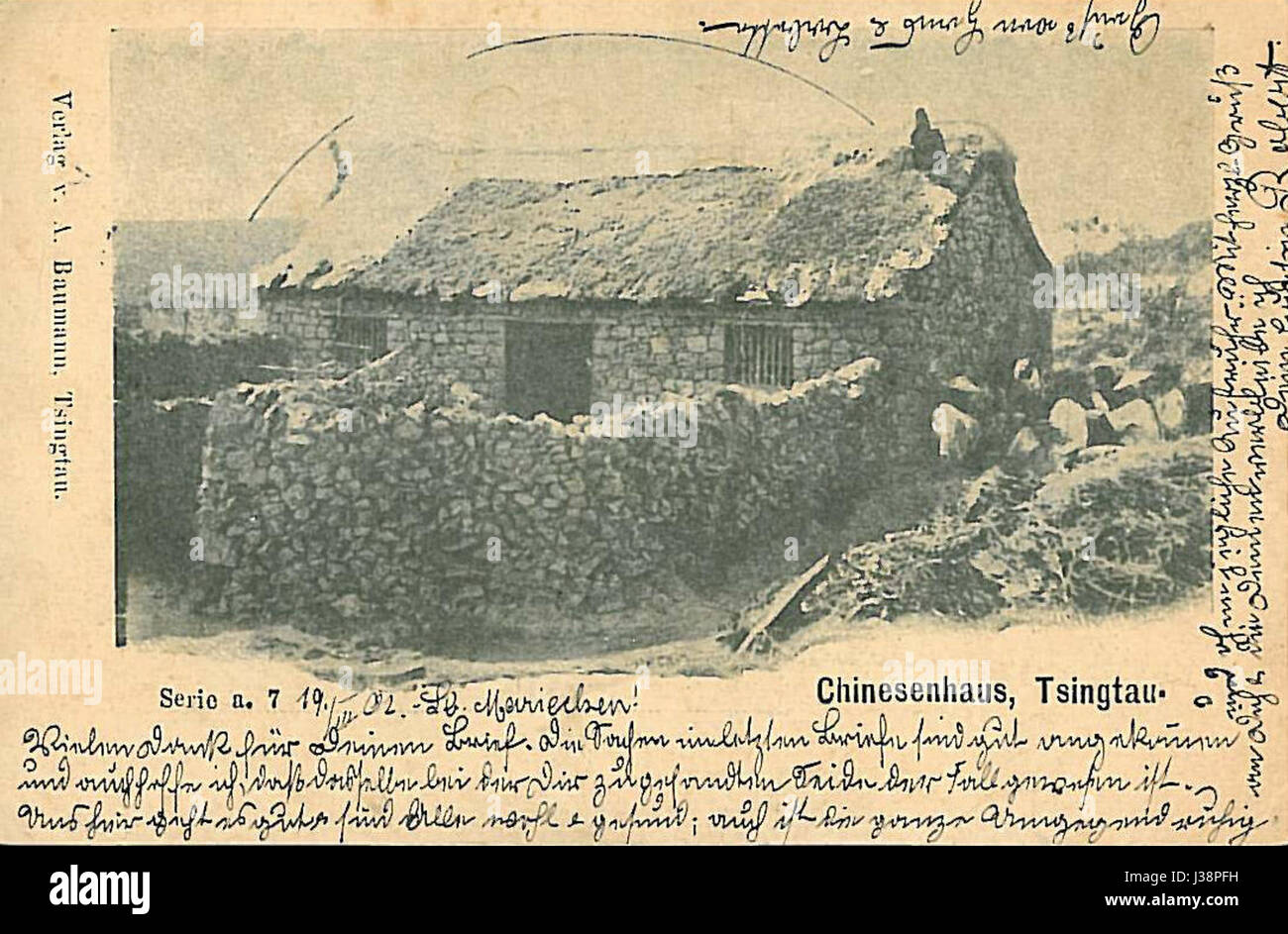 This reference relates to the Chinesenhaus in Tsingtau (modern-day ...
