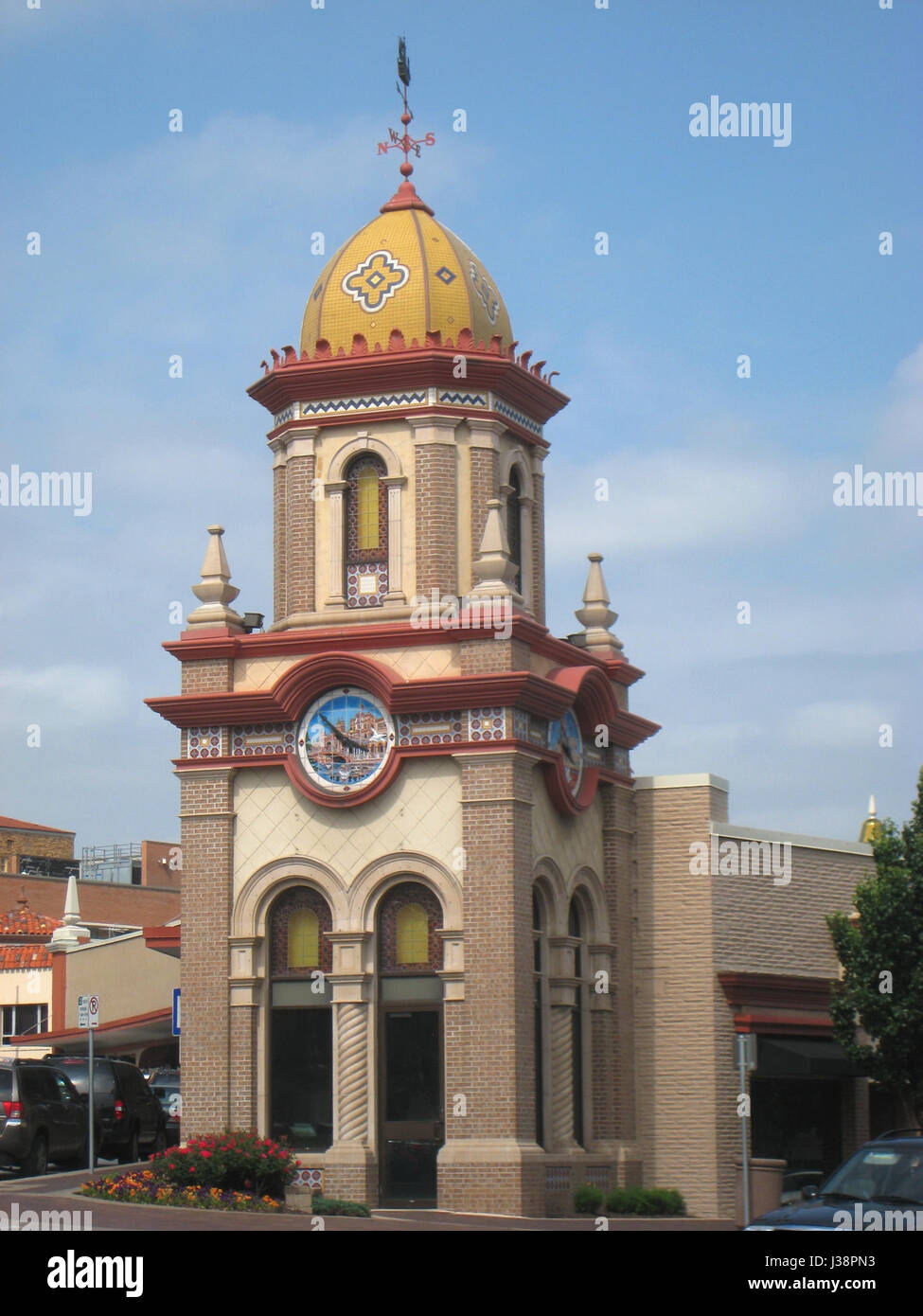 Country Club Plaza, KC MO misc tower 2 Stock Photo - Alamy
