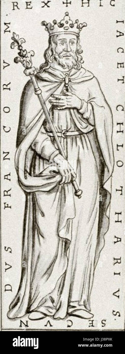 Chlotar II, also known as Chlotar the Great, was a king of the Franks ...
