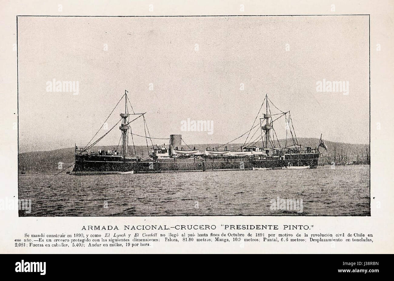 Crucero Presidente Pinto Stock Photo - Alamy
