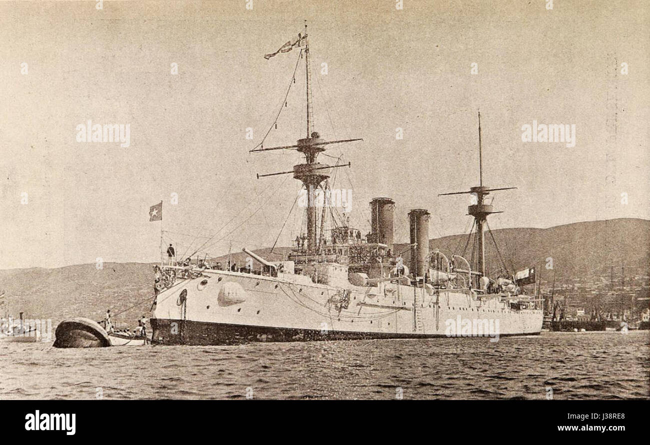 The 'Crucero Blanco Encalada' was a historic ship launched in 1904. It ...