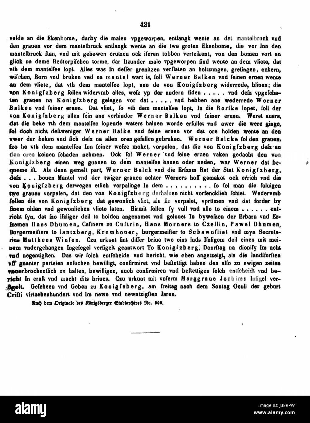 The image shows a document or page labeled 'DE CDB 1 19 42,' likely related to historical ...