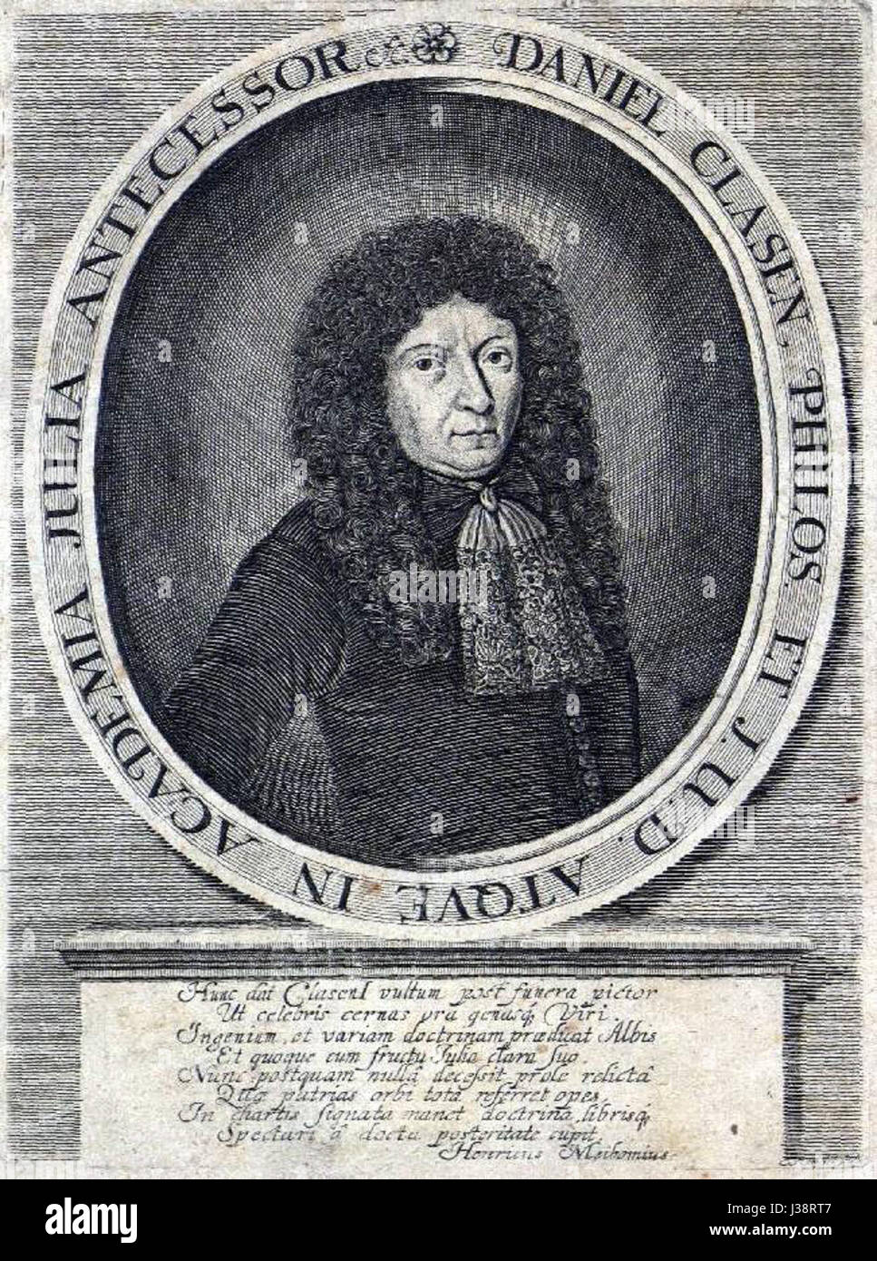 Daniel Clasen was a historical figure, known for his contributions to ...