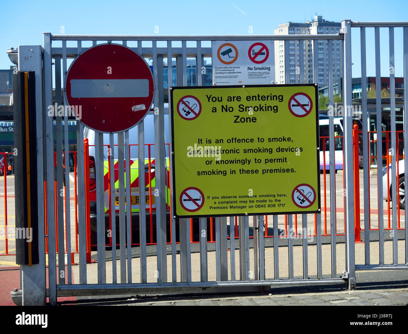 You Are Entering A No Smoking Area