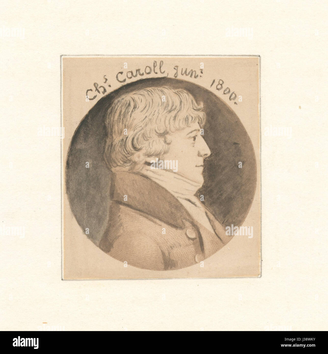 Chs. Caroll (Charles Carroll), Junr (NYPL Hades 280279 1253538 Stock ...