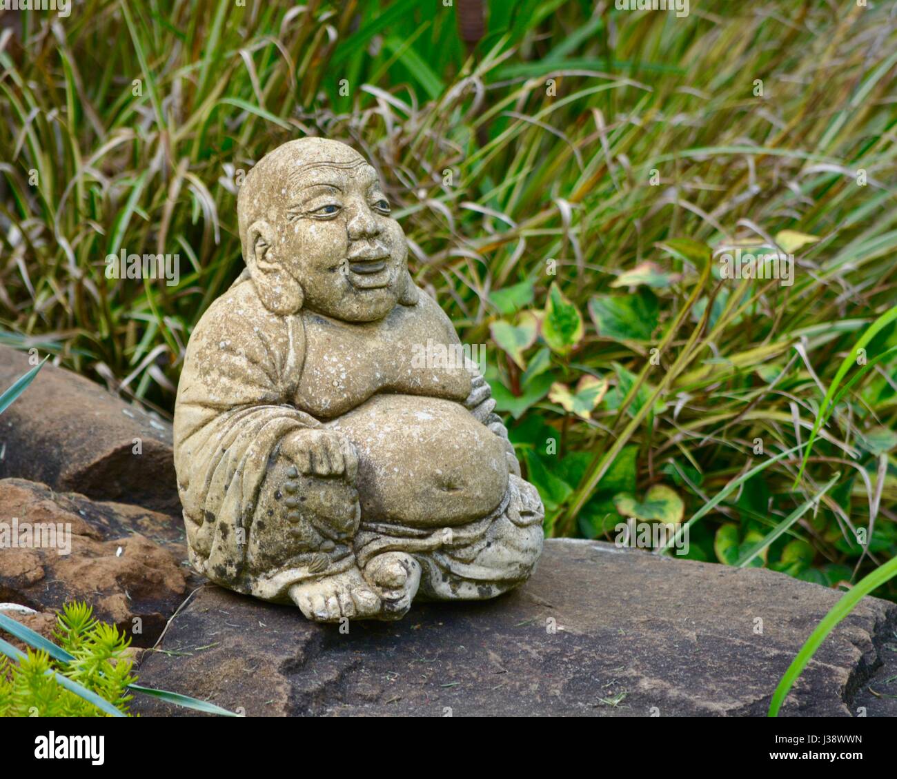 buda on rock Stock Photo - Alamy