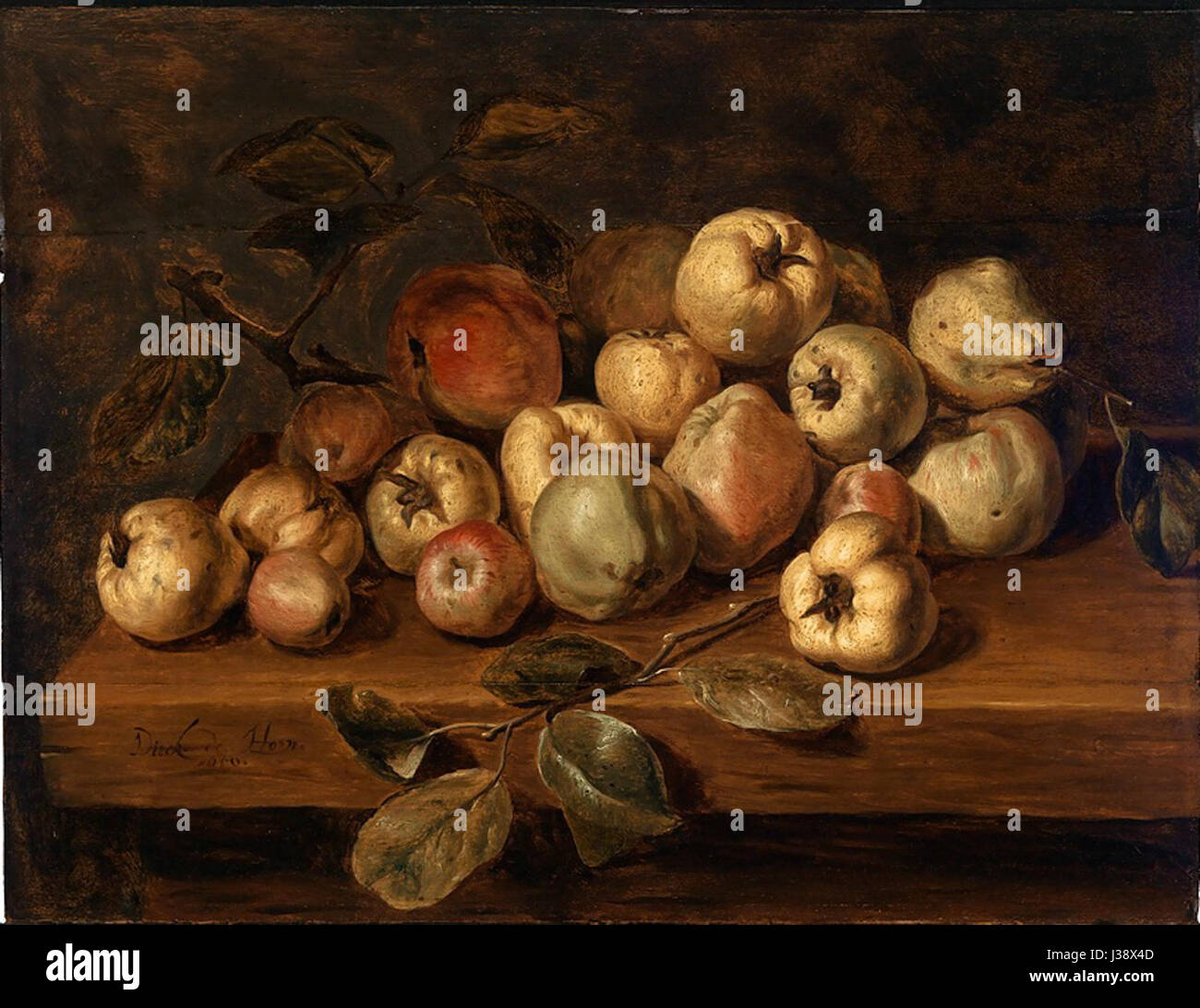 De Horn, Stilleven met appels Stock Photo - Alamy