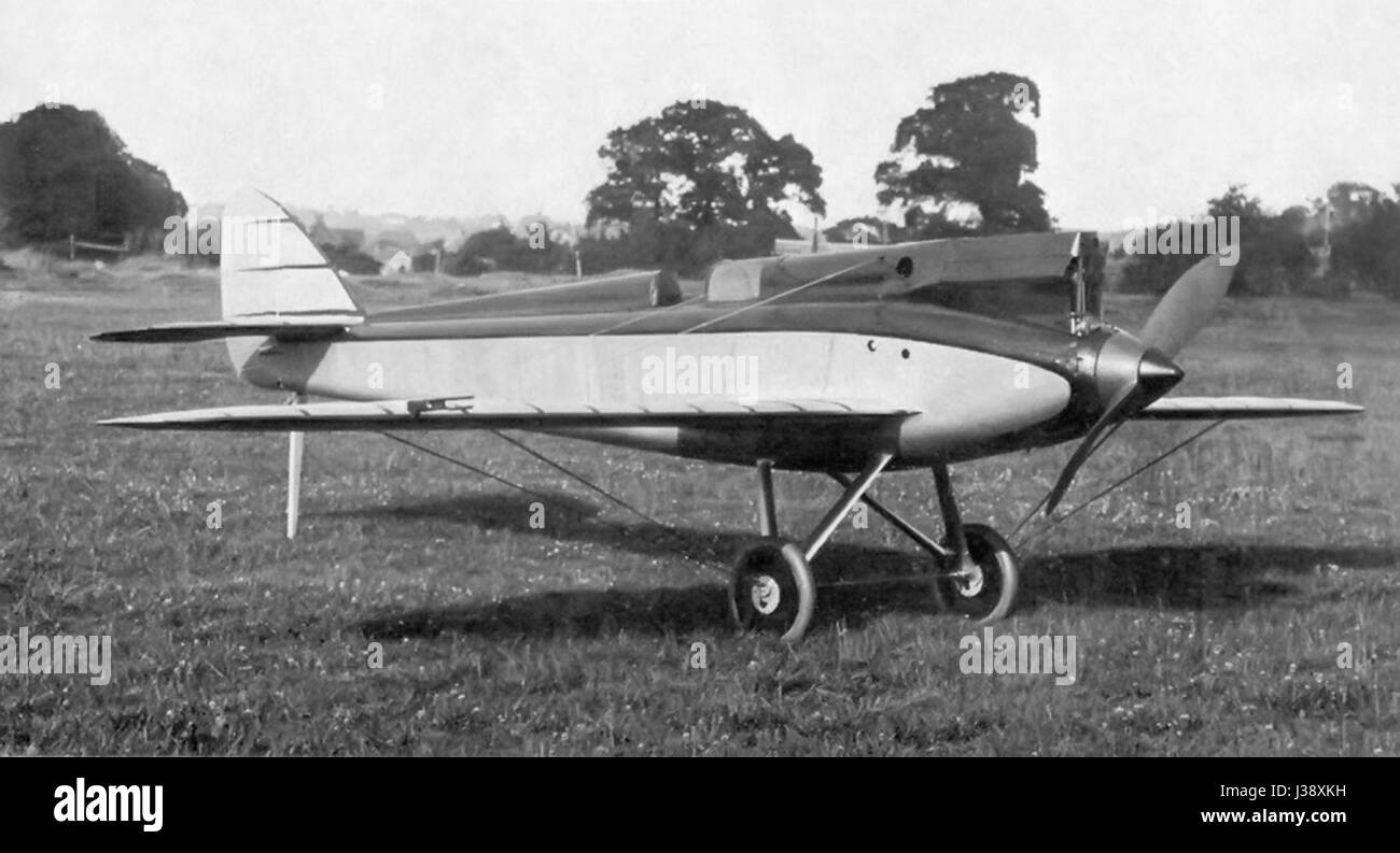 De Havilland DH 71 Tiger Moth Stock Photo - Alamy
