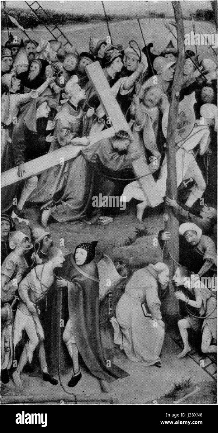 Hieronymus bosch christ carrying cross Black and White Stock Photos & Images - Alamy