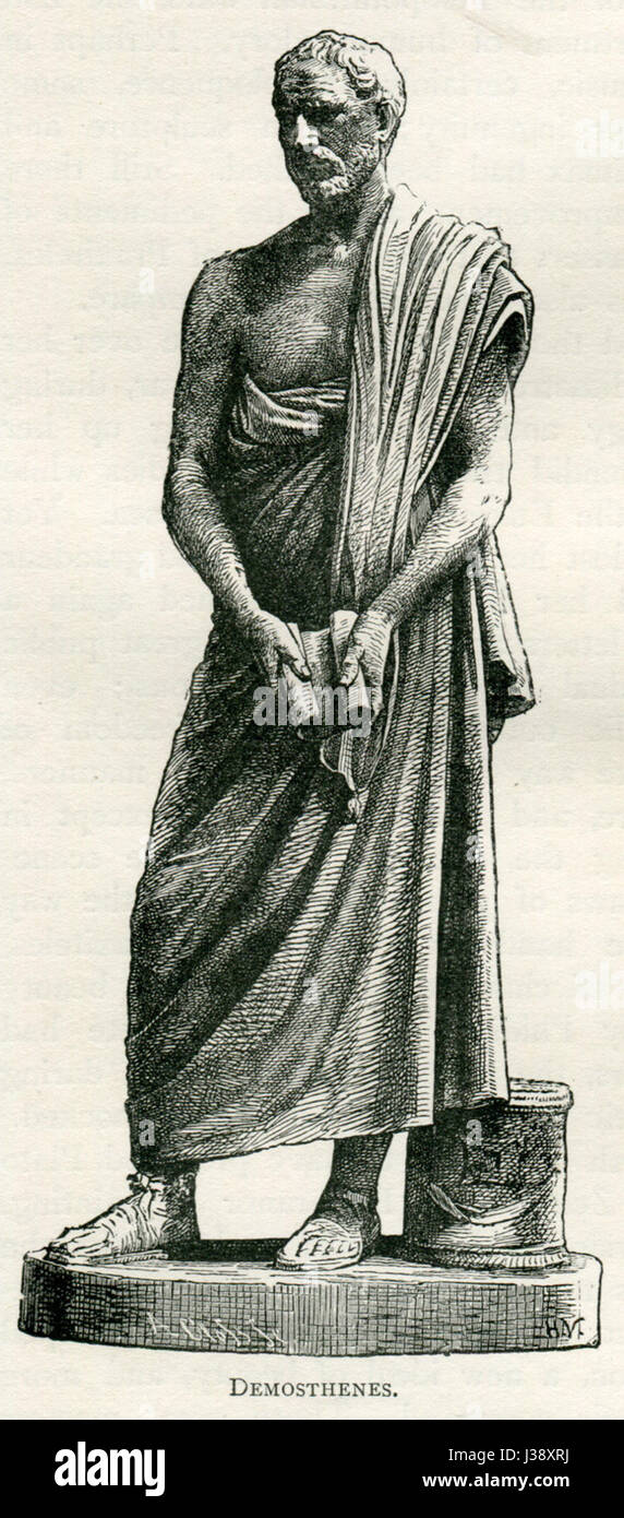 Demosthenes drawing hi-res stock photography and images - Alamy