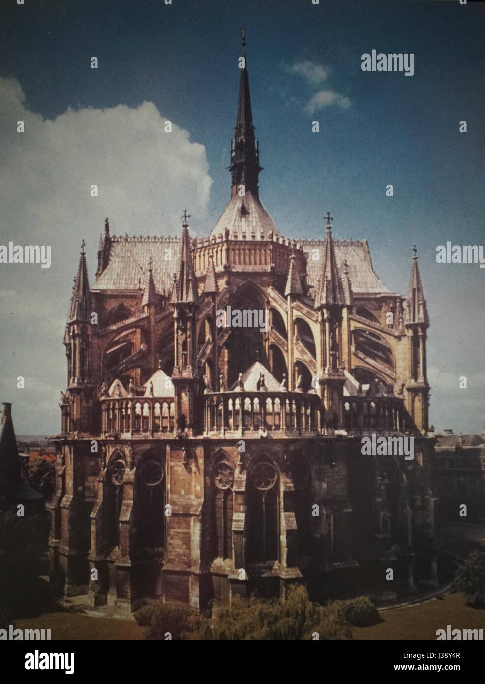 Chevet au XIXe Stock Photo - Alamy