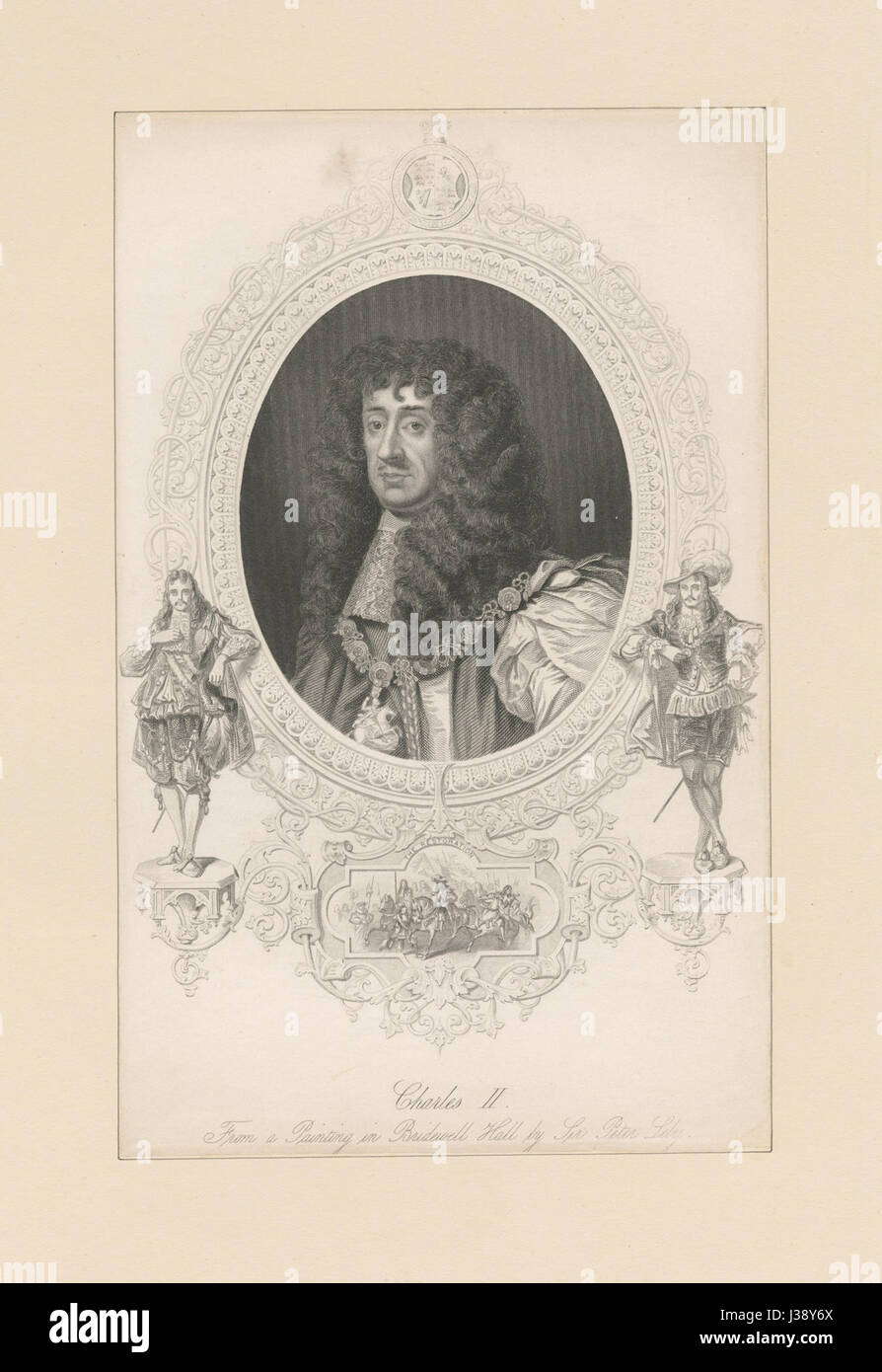 1660 king of england charles ii hi-res stock photography and images - Alamy