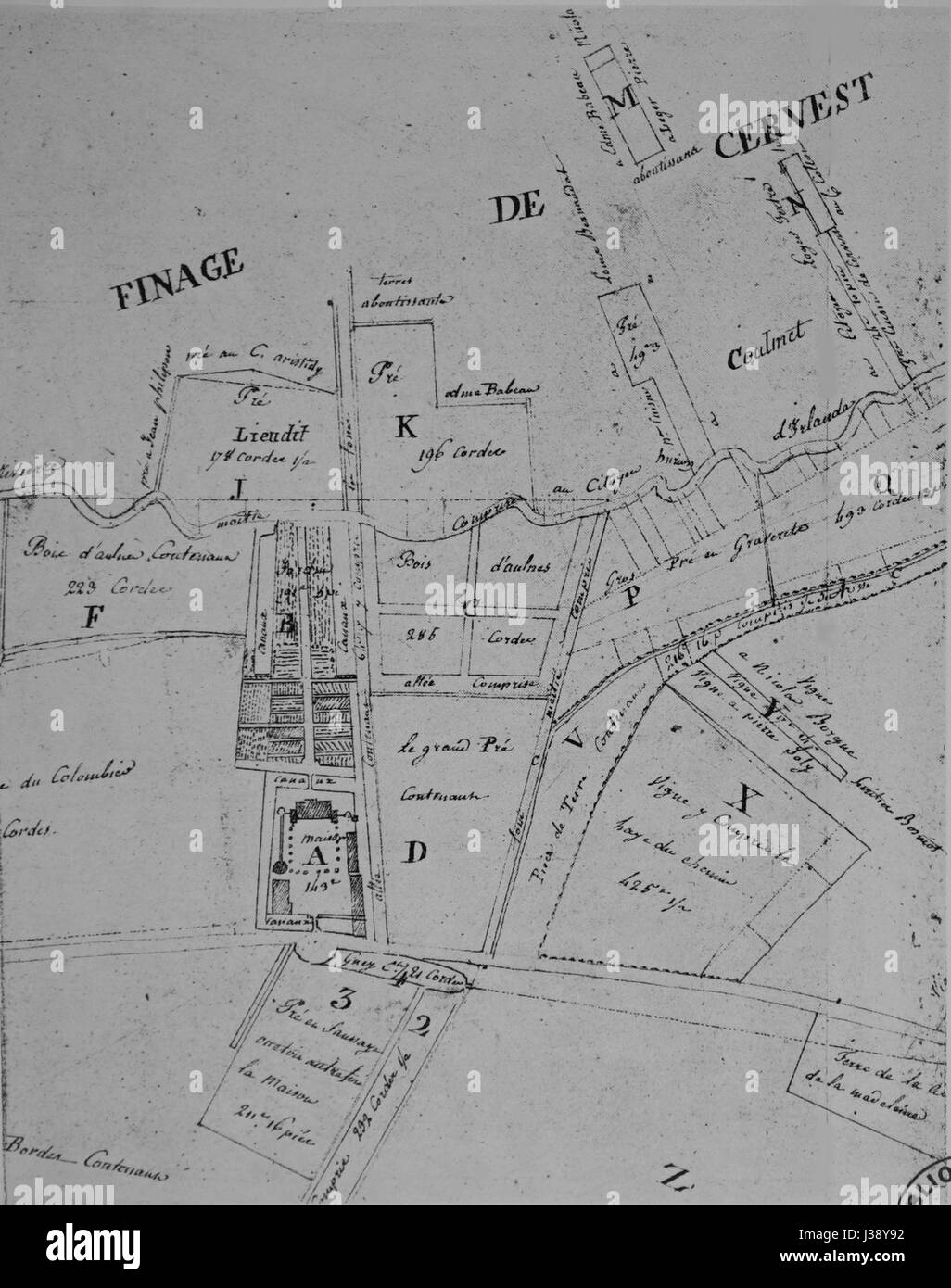 Troyes map Black and White Stock Photos & Images - Alamy