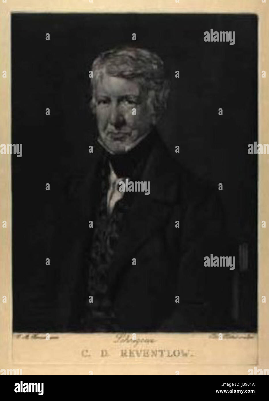 Christian Ditlev Reventlow 1775 1851 Stock Photo - Alamy