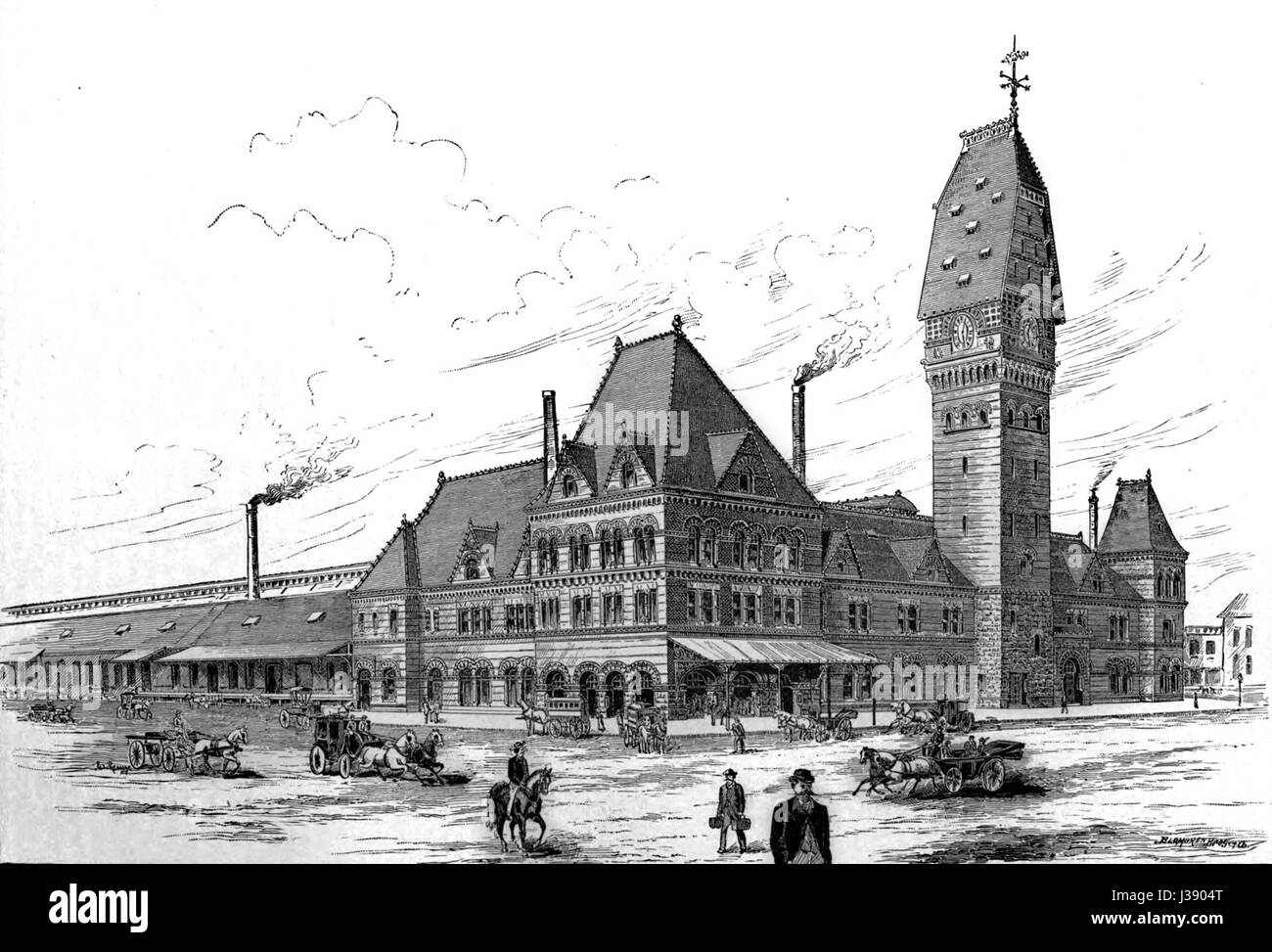 Dearborn station hi-res stock photography and images - Alamy