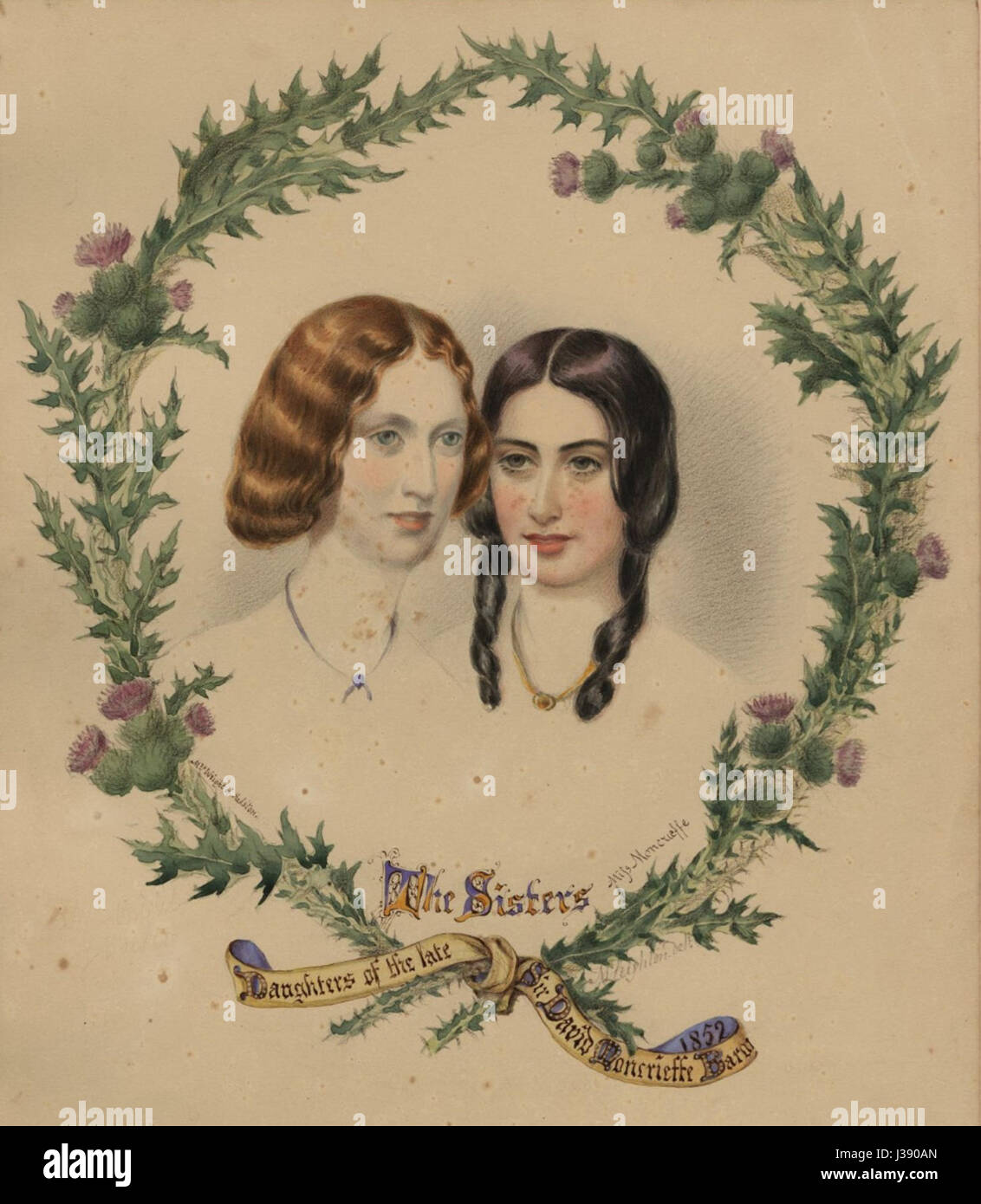 The daughters of Sir David Moncreiffe, 6th Baronet, were prominent ...