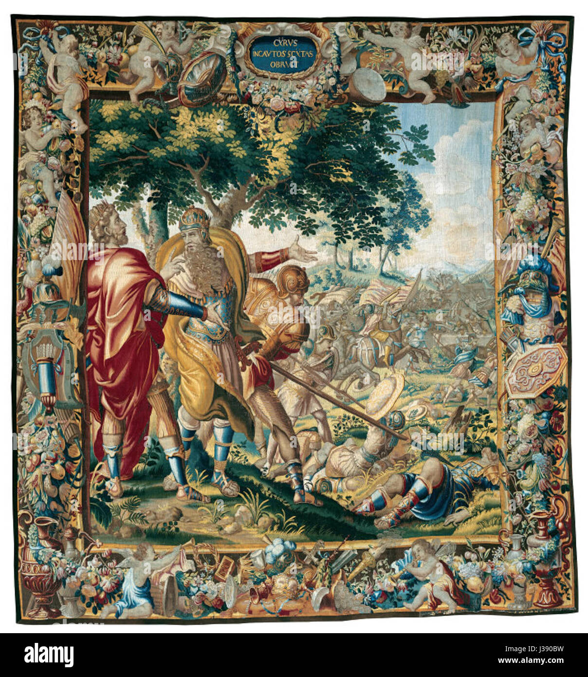 This illustration from *The Story of Cyrus*, created around 1670 ...