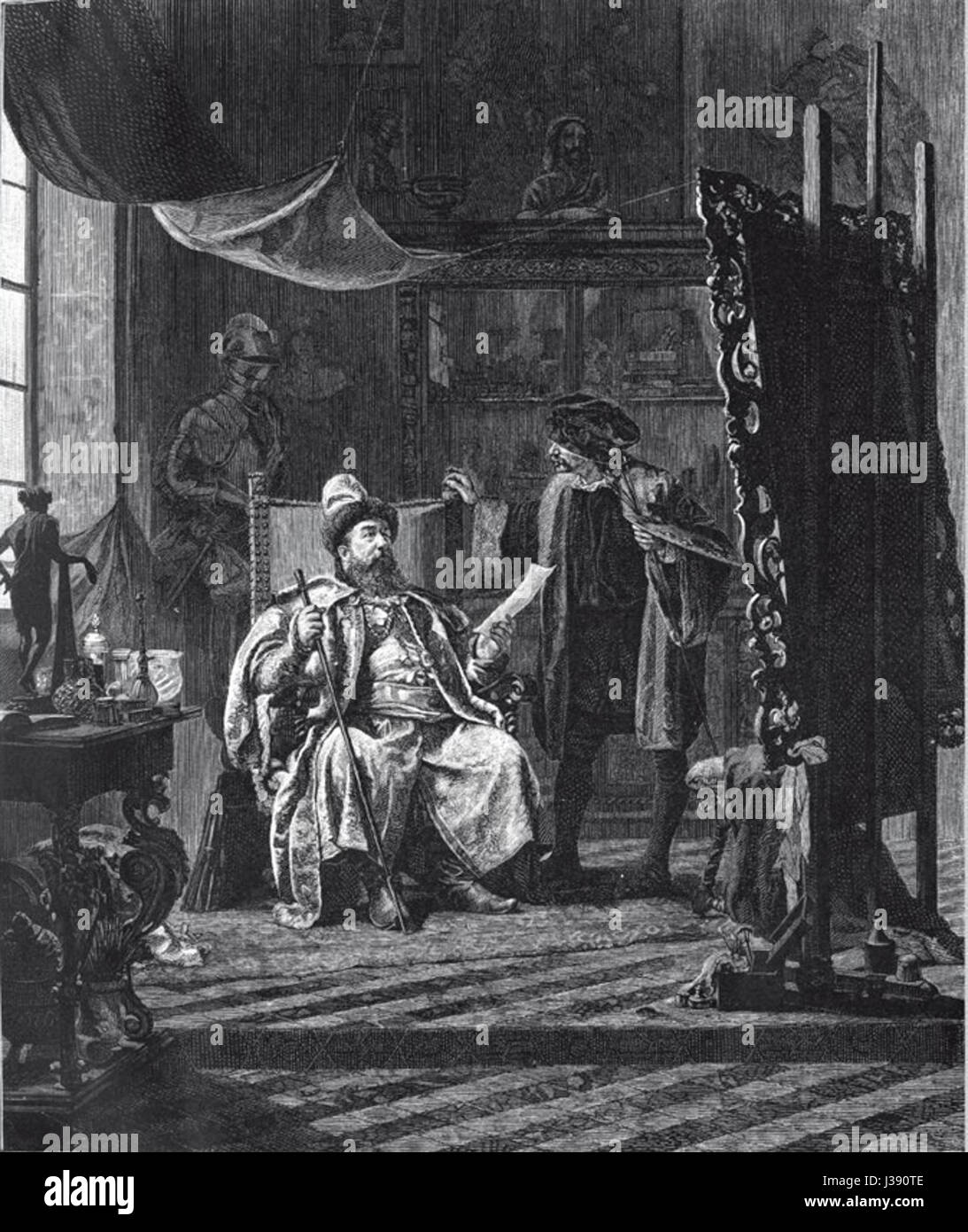 Art inspired design baroque hi-res stock photography and images - Alamy