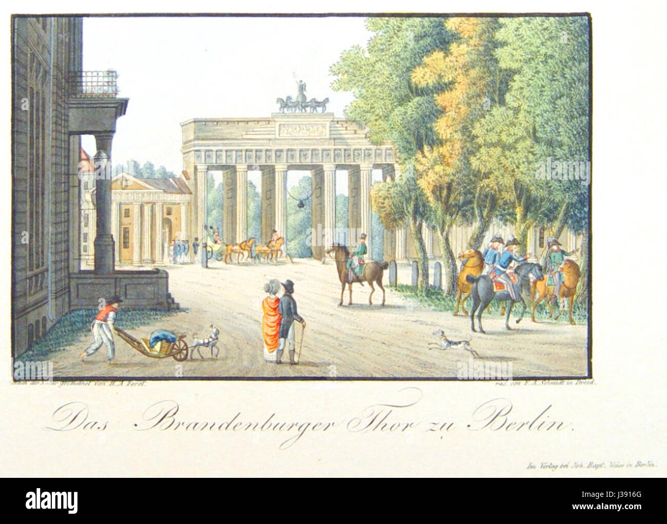 The Brandenburg Gate in Berlin, an iconic neoclassical monument ...