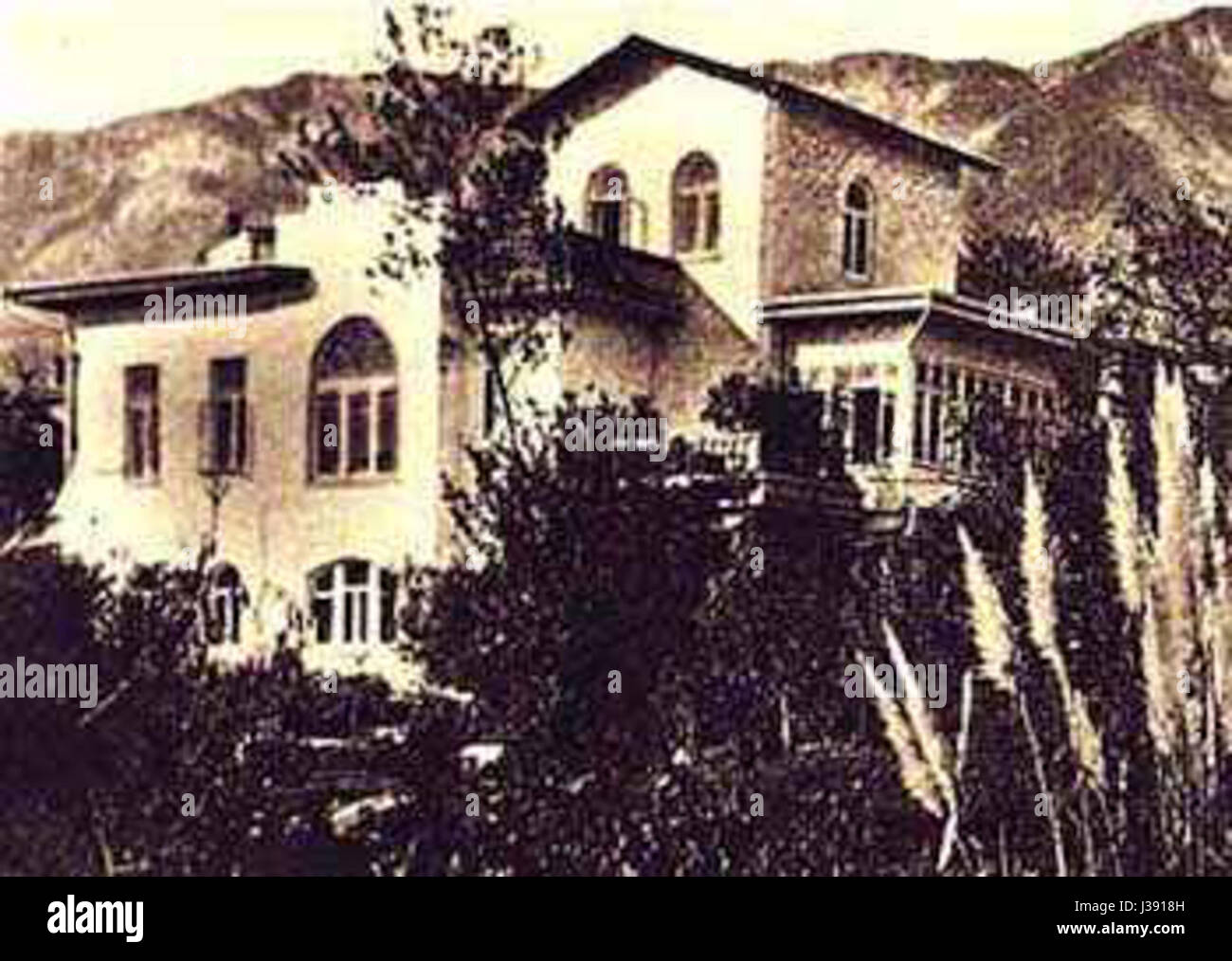 Chekhov house 1899 Stock Photo - Alamy