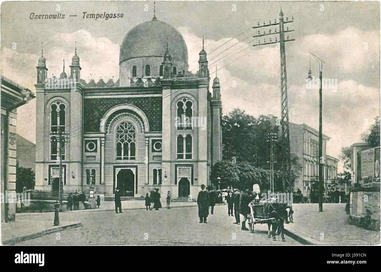 The Czernowitz Temple refers to a synagogue or religious structure in ...