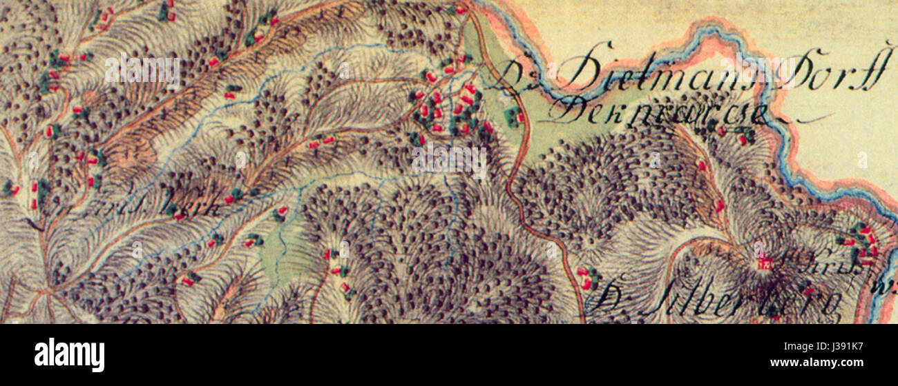 Deckmannsdorf Ustmk. slo 01 Stock Photo - Alamy