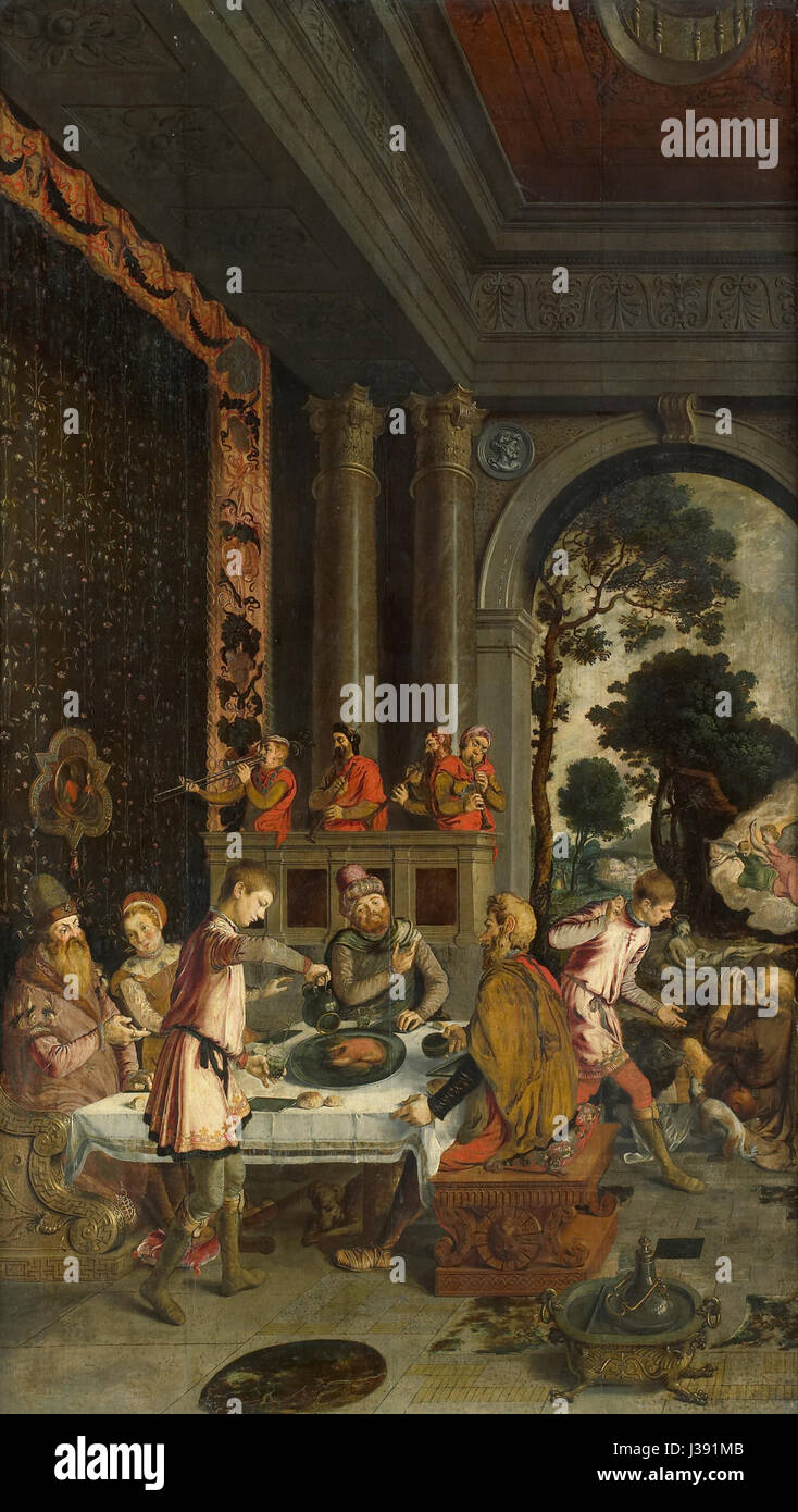Parable of the rich man and lazarus hi-res stock photography and images ...