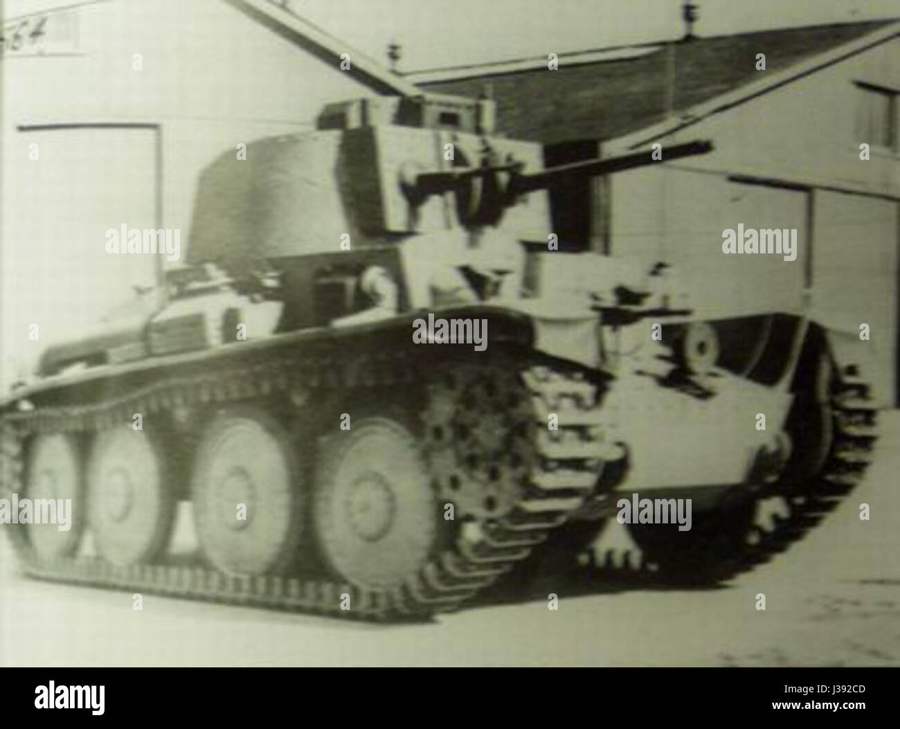 The Czech tank LT 38 was a light tank used by the Czechoslovak Army ...