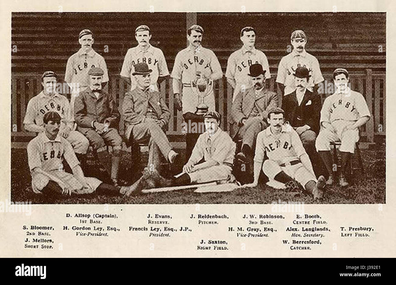 The 1890 Derby Baseball event was a notable game from the late 19th ...