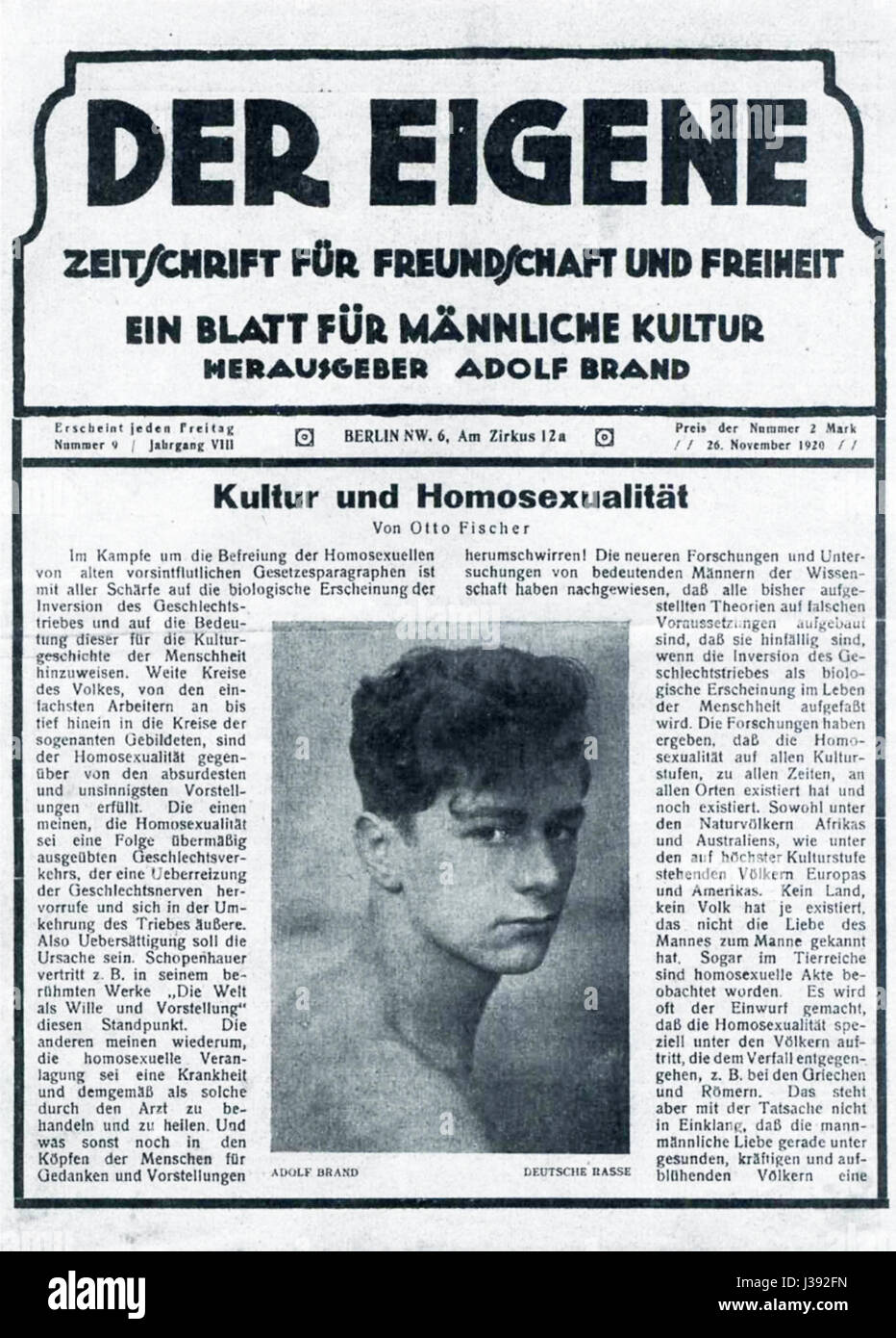 Der Eigene 1920 Stock Photo - Alamy