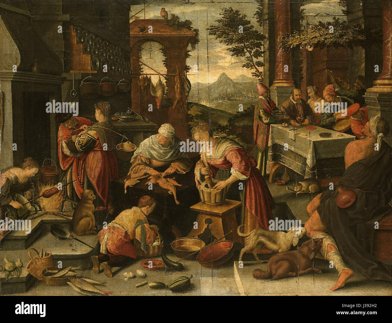 Lazarus and the rich man hi-res stock photography and images - Alamy