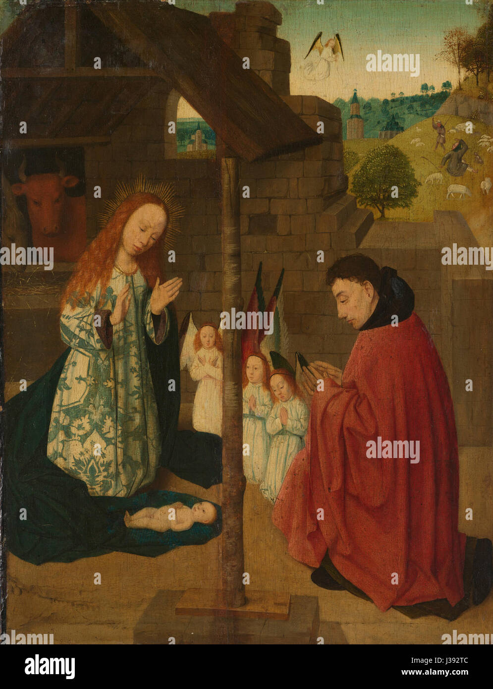'De geboorte van Christus' (The Birth of Christ) is a painting housed ...