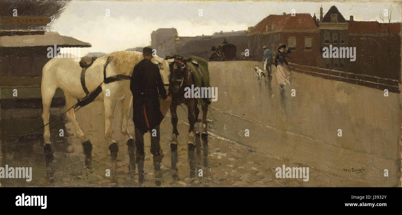 This image showcases the Wagenbrug (wagon bridge) in The Hague ...