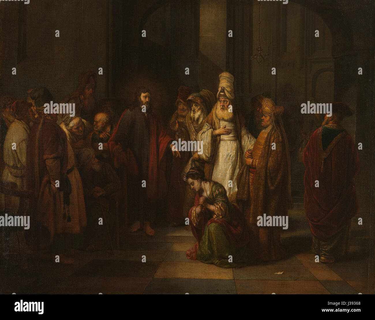 'Christus en de overspelige vrouw' (Christ and the Woman Taken in ...